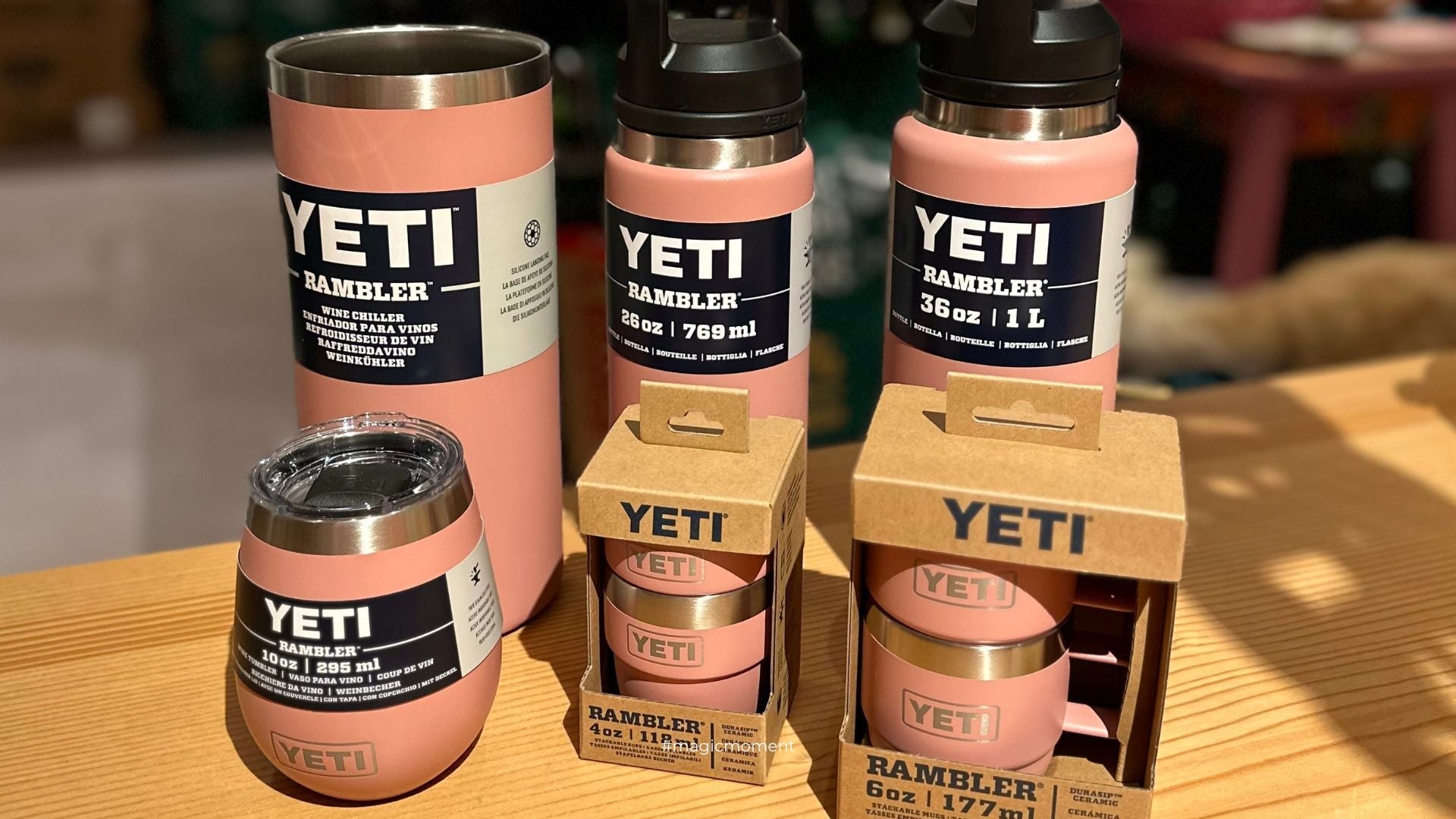 YETI Sandstone Pink – Magic Moment Concept Store 1030 Wien